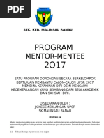 Program Mentor Mentee (CONTOH) | PDF