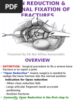 Open Reduction and Internal Fixation | PDF | Screw | Surgery