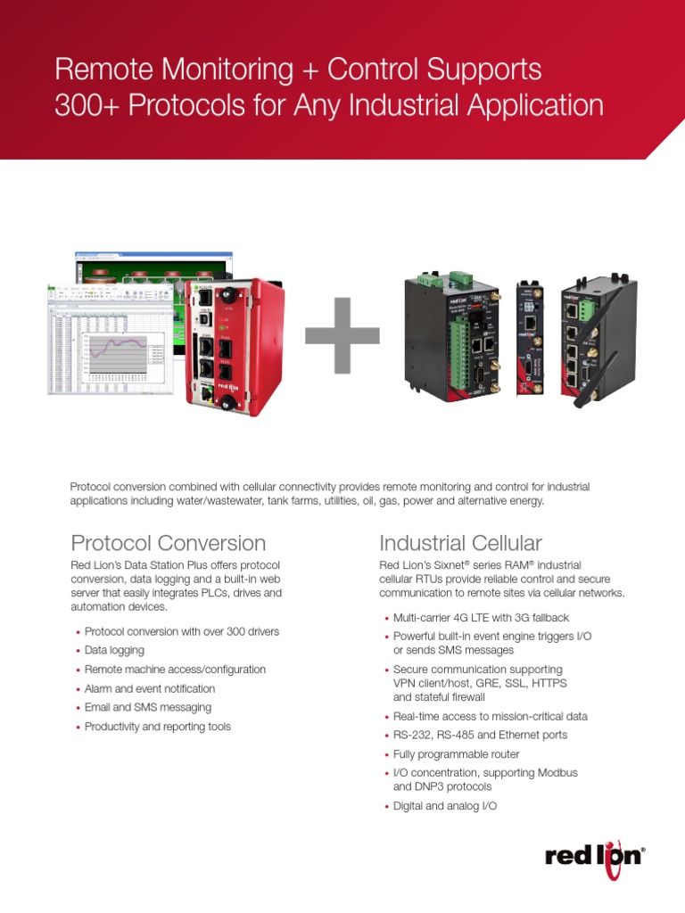 REDLION - Protocol Connect | PDF | Programmable Logic Controller | Internet Protocols