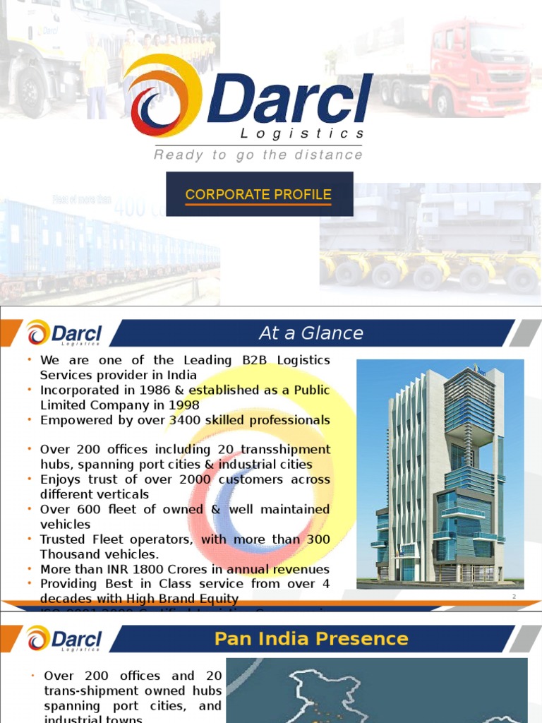 Darcl Logistics Limited | PDF | Corporate Social Responsibility | Train