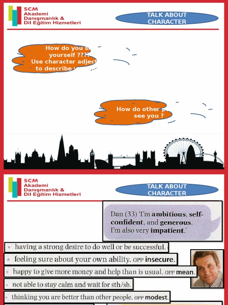 I Can Talk About Character | PDF