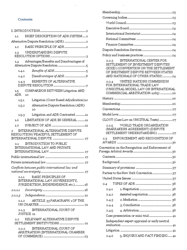Adr | Download Free PDF | Alternative Dispute Resolution | Mediation