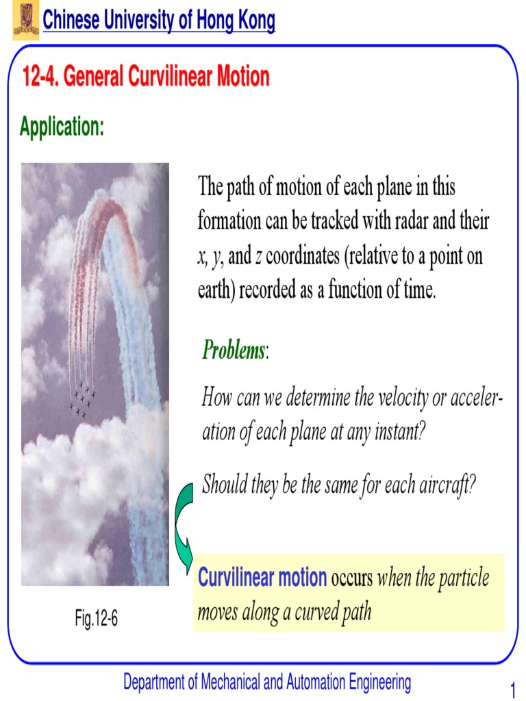 2. Curvilinear Motion.pdf | Acceleration | Velocity