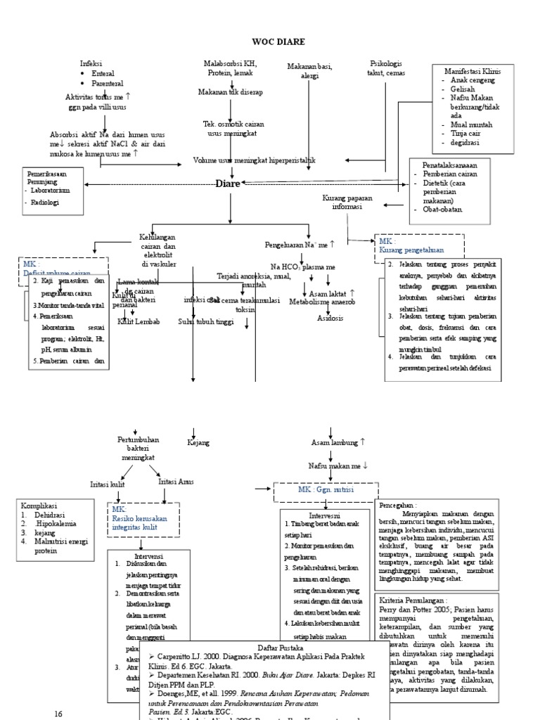 WOC Diare Anak | PDF