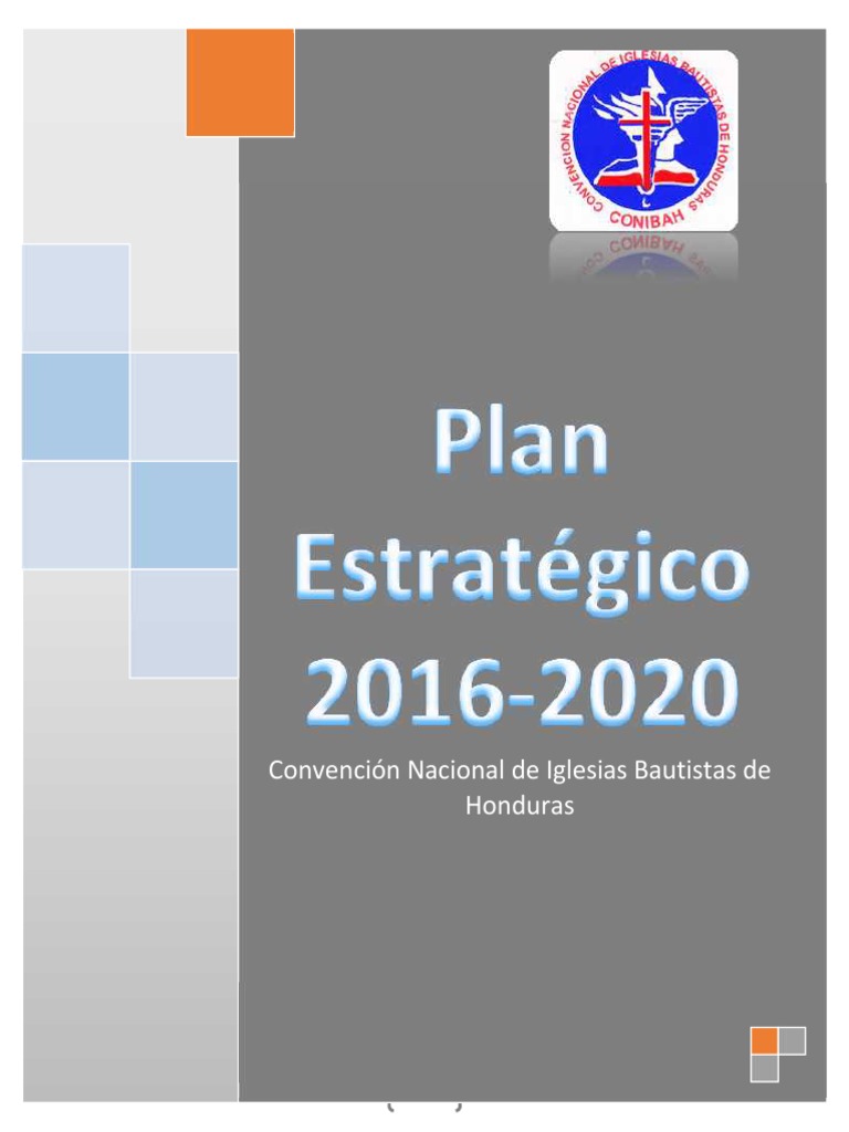 Plan Estrategico Conibah 2016-2020 VF 3 | PDF | Salvación | Bautistas