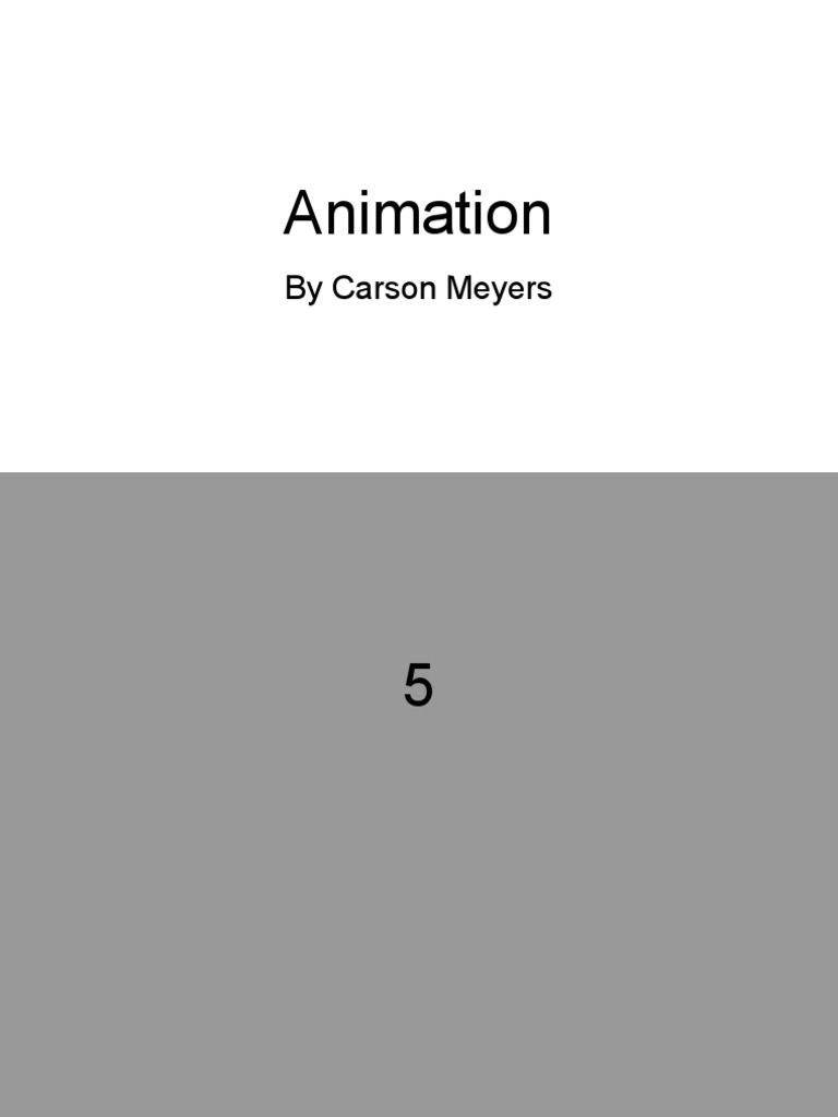 Animation | PDF