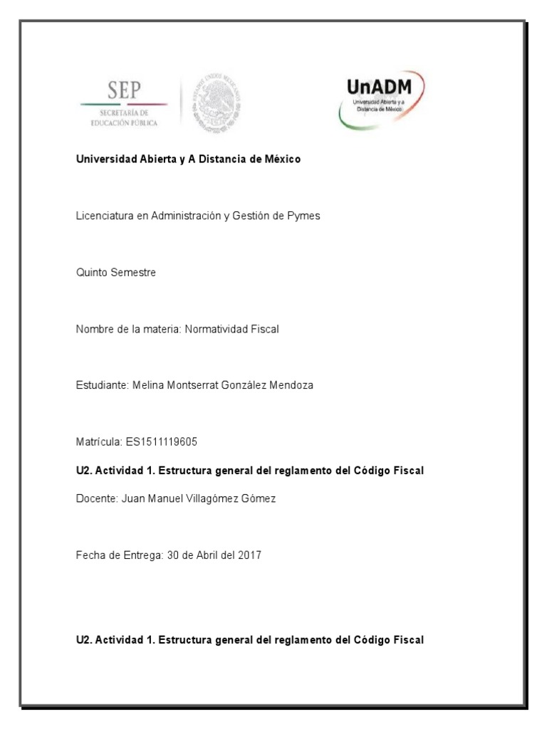 Comprendiendo la normatividad fiscal mexicana: Un análisis de los ...