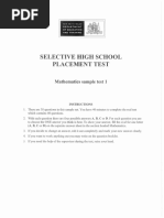 PAT Mathematics Test Overview and Features | PDF | Fraction ...