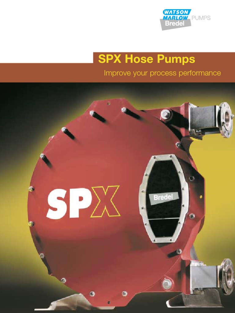 Watson Marlow Bredal SPX Pumps | PDF | Machining | Pump