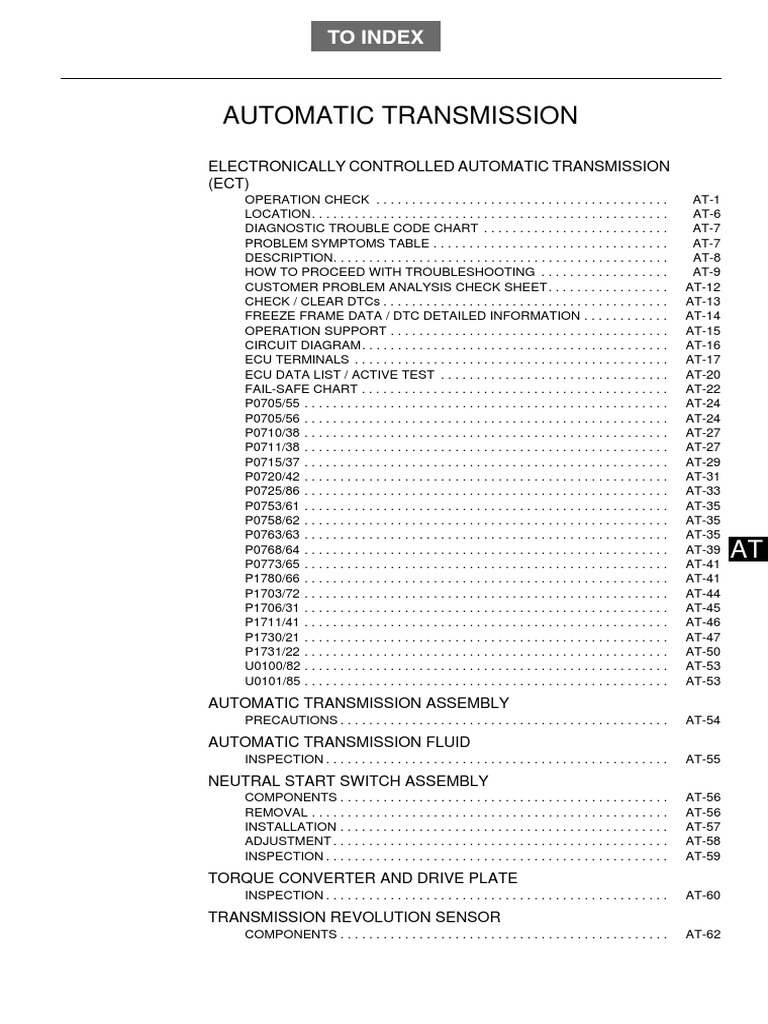 Avanza U540 PDF | PDF | Automatic Transmission | Transmission (Mechanics)