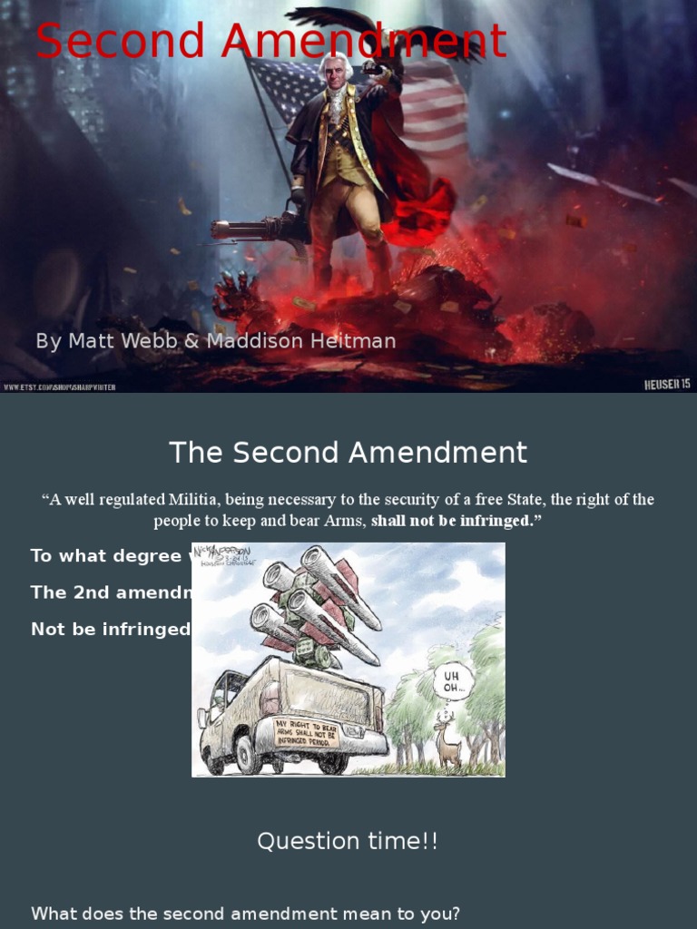 Project Three | PDF | Second Amendment To The United States ...