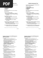 CPE Verbatim Tool for Pastoral Visits | PDF | Conversation | Psychology