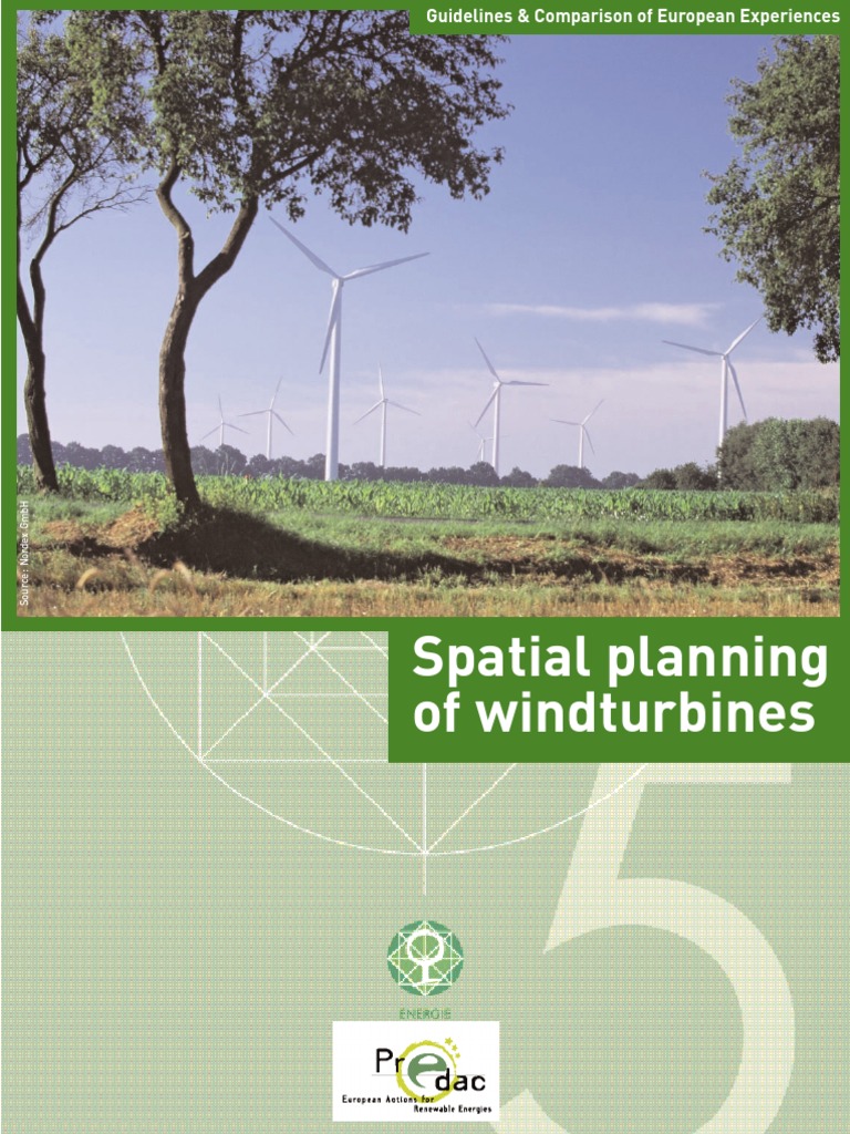 EÓLICA - Spatial Planning of Windturbines | PDF | Environmental Impact ...