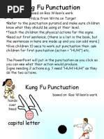 Kung Fu Punctuation Resource | PDF