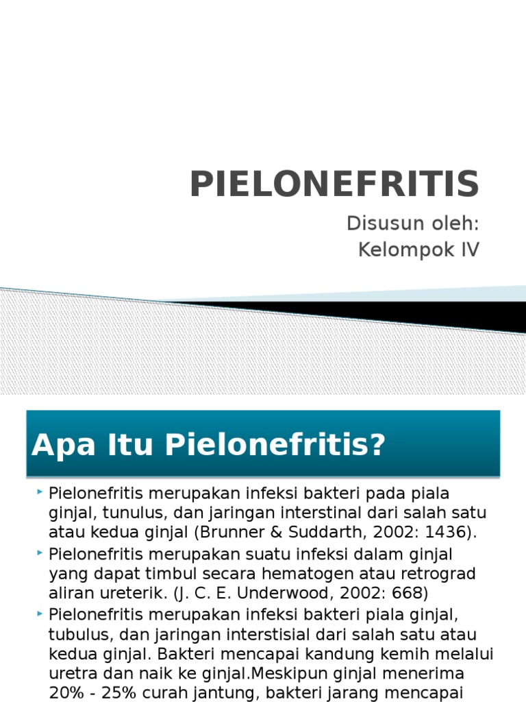 Pielonefritis | PDF