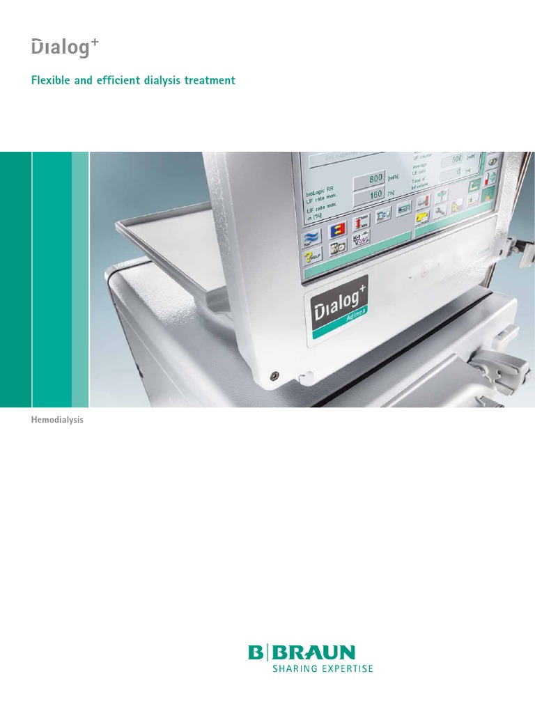 2014-05-23 Dialog+plus en | PDF | Hemodialysis | Dialysis
