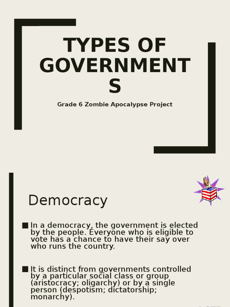 Social 6 Types of Government | PDF