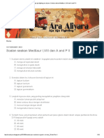 Contoh Soalan MCQ 3 | PDF