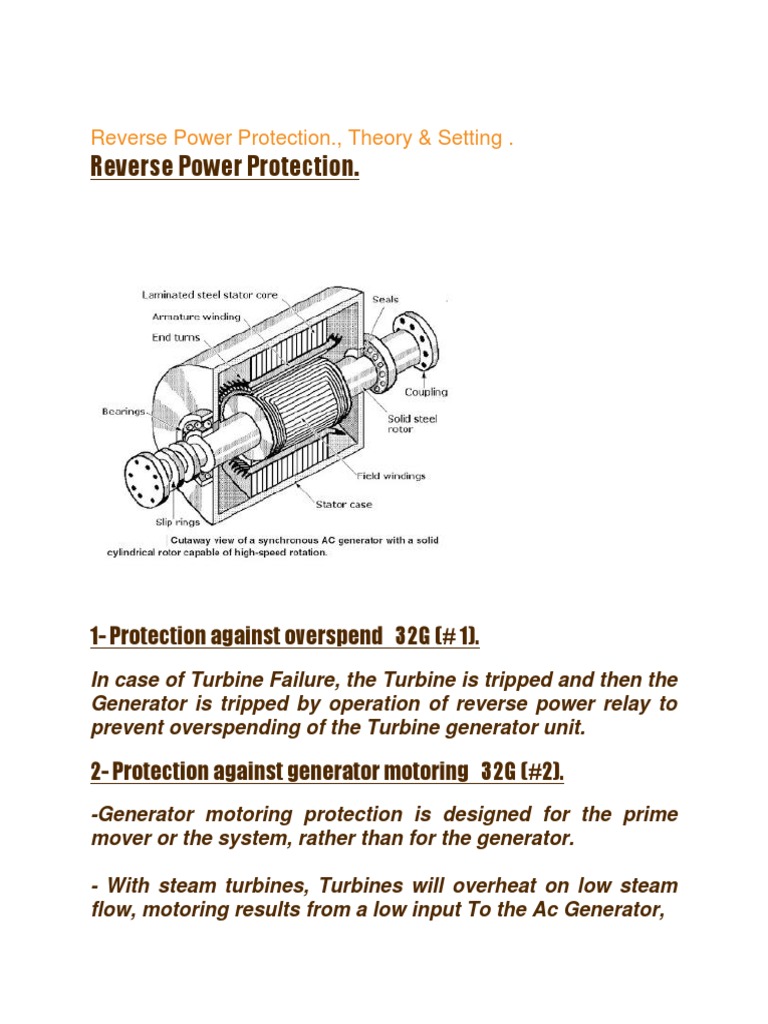 Reverse Power Protection | PDF