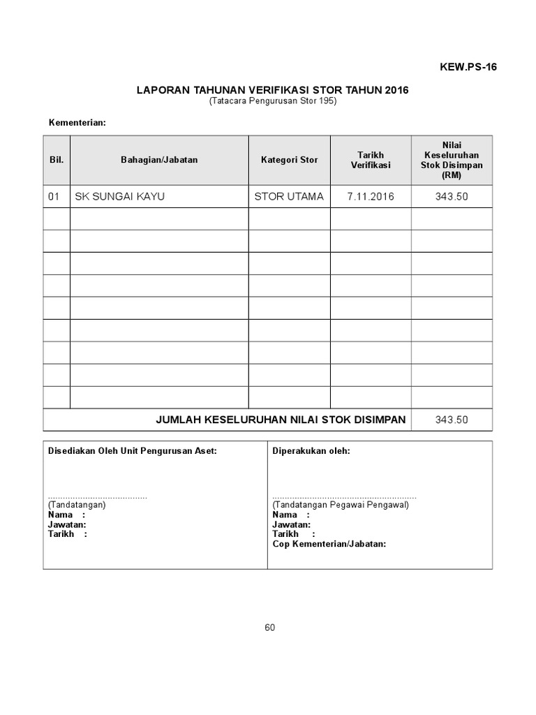 KEW - Ps 16 (Terbaru) | PDF