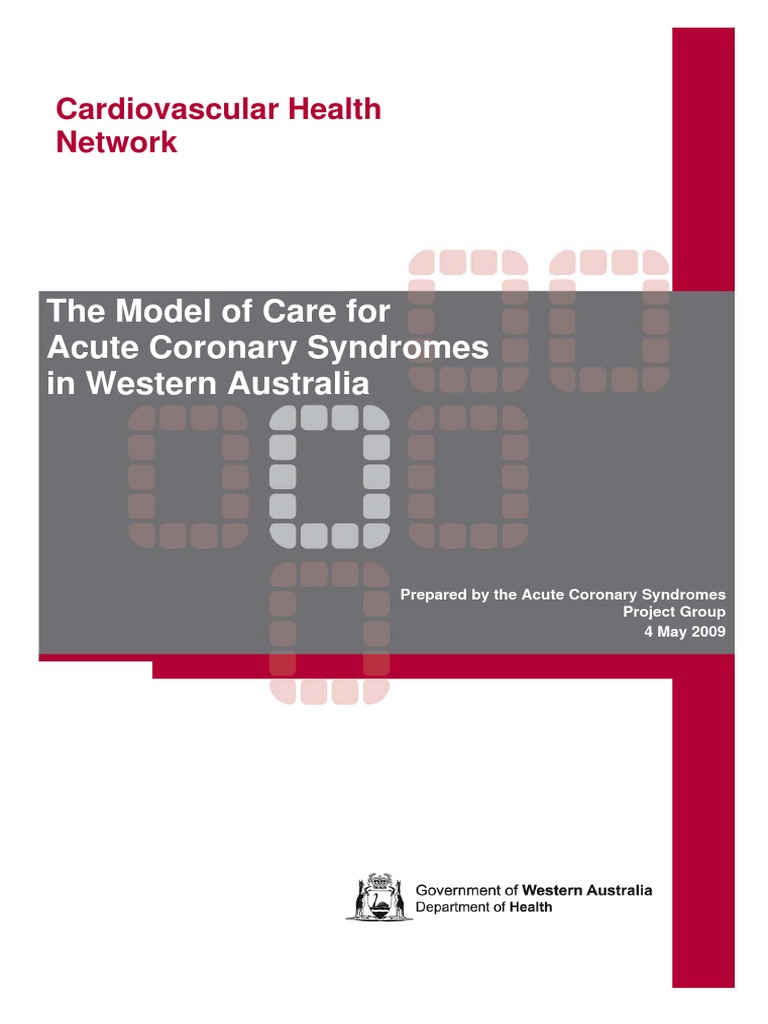 Acute Coronary Syndromes Model of Care PDF | PDF | Myocardial ...