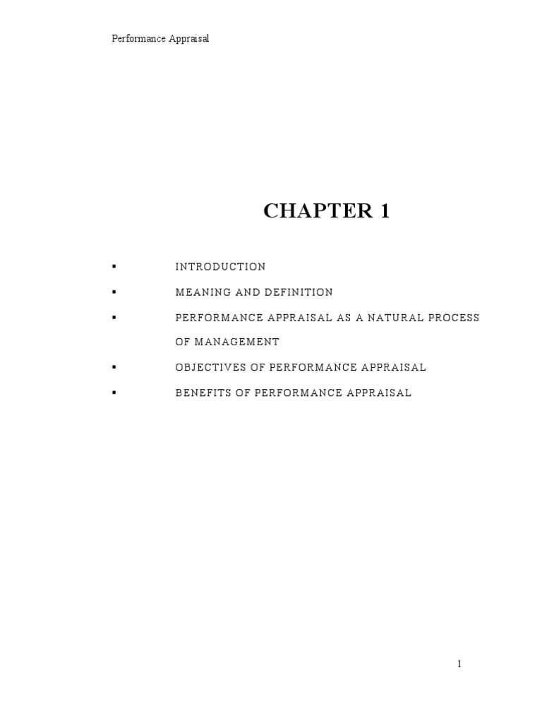 Performance Appraisal HR | PDF | Performance Appraisal | Employment