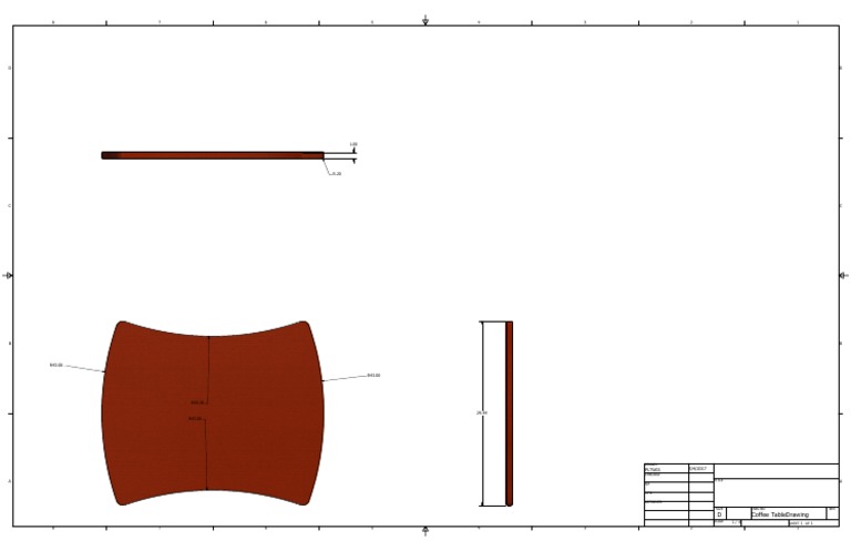 Pdfcoffeetabledrawing | PDF