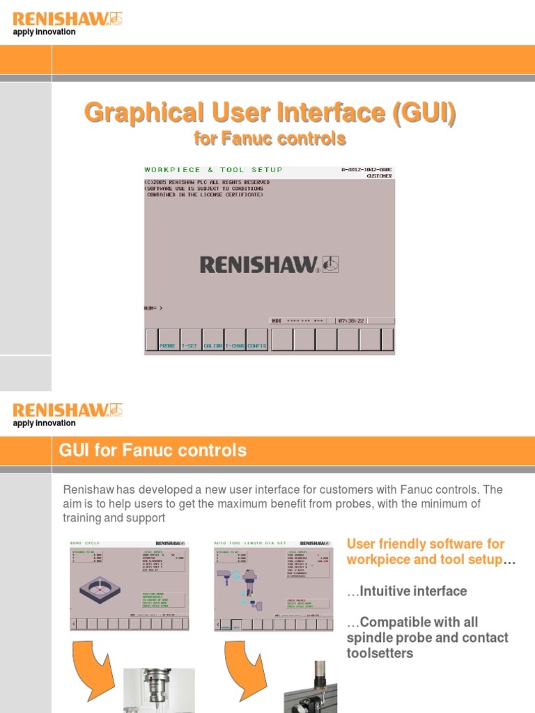 Feeler Renishaw Gui Presentation | PDF | Graphical User Interfaces | Innovation