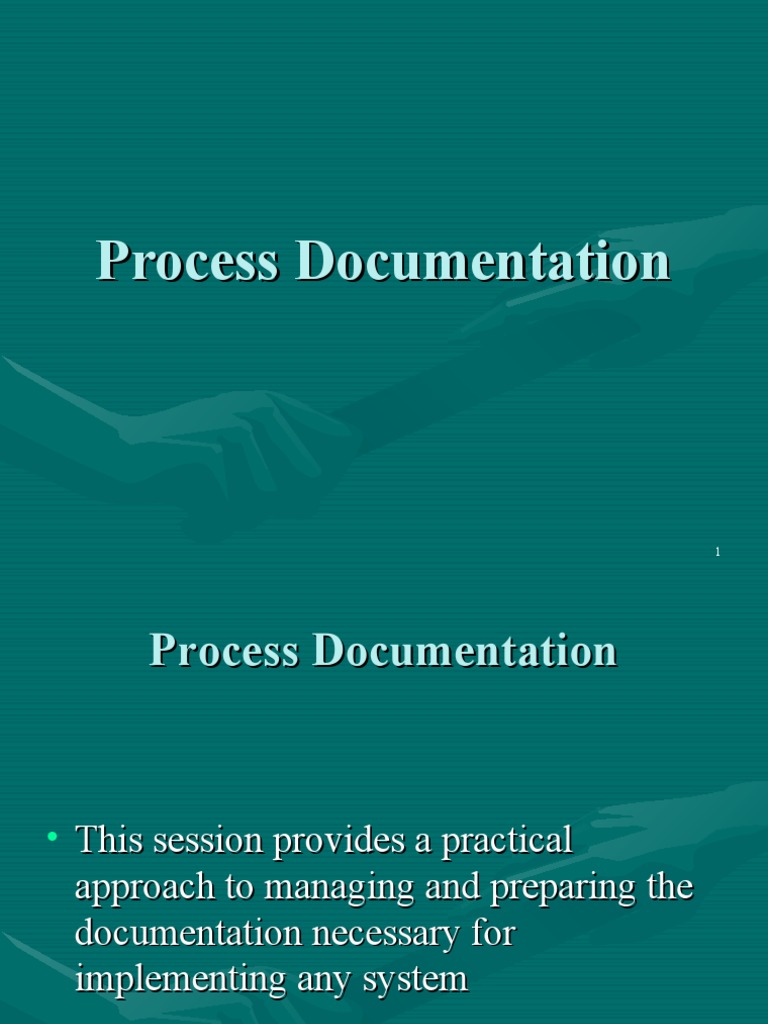 Process Documentation | PDF | Policy | Usability
