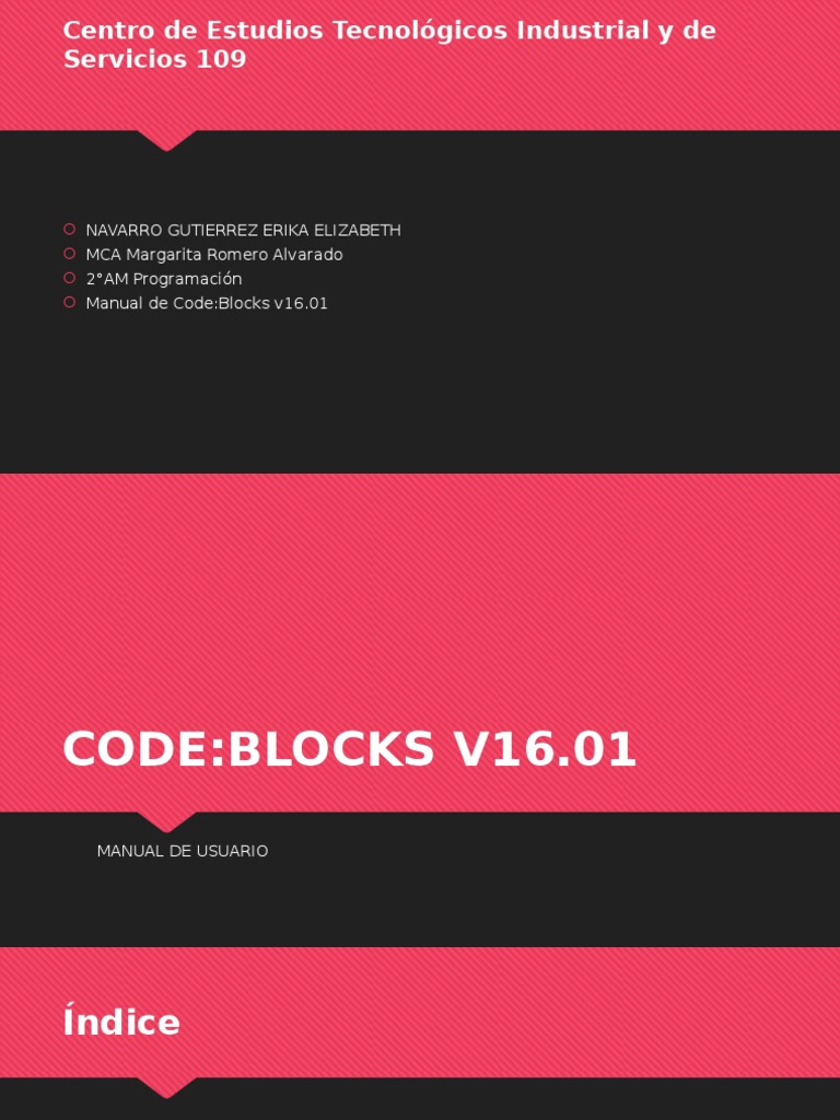 Code Blocks 1 | PDF | Software del sistema | Herramientas de programación