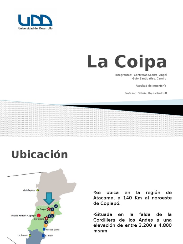 La Coipa | PDF | Ciencias fisicas | Geología