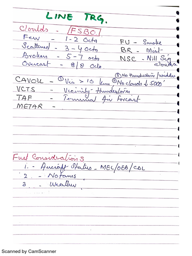 A320 Line Training Notes | PDF