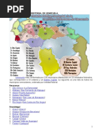 Mapa Del Estado Falcón Con Sus Municipios | PDF