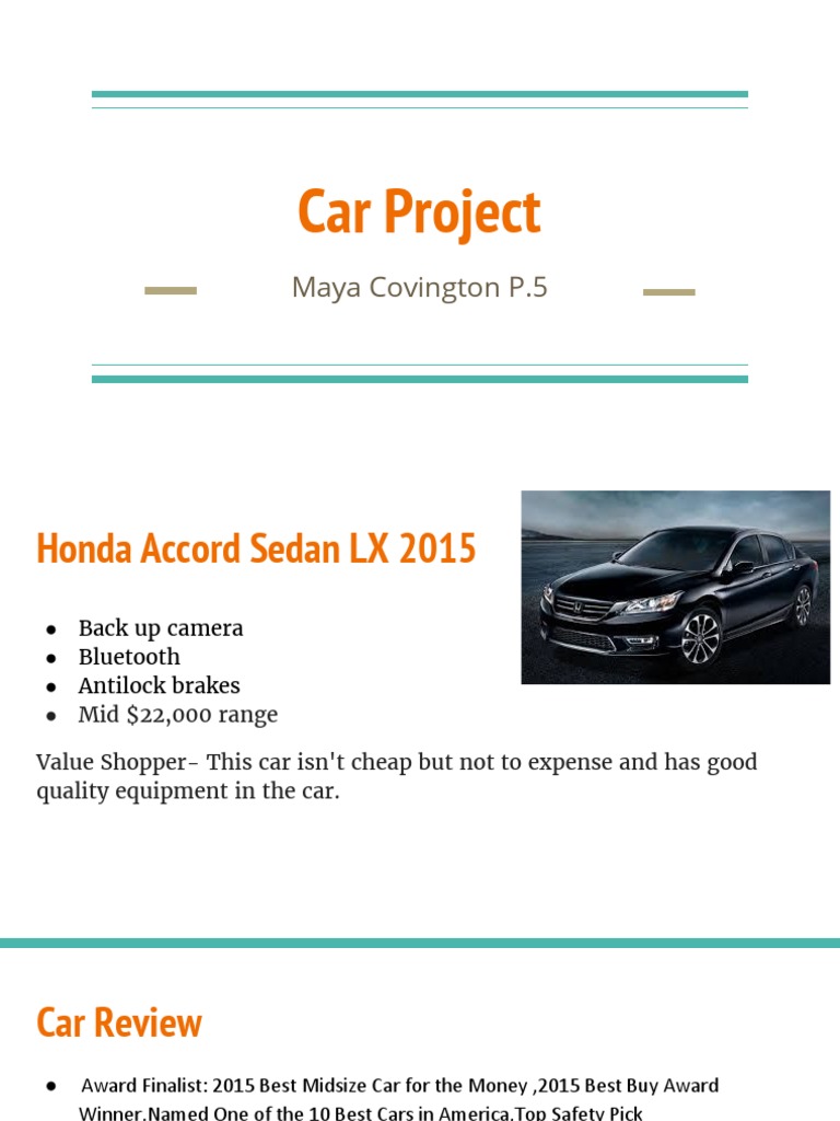 Car Project | PDF