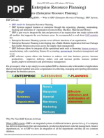 Erp Flowchart PDF | PDF | Enterprise Resource Planning | Software ...
