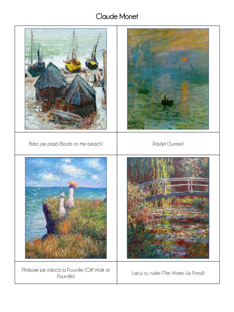 Claude Monet PDF | PDF