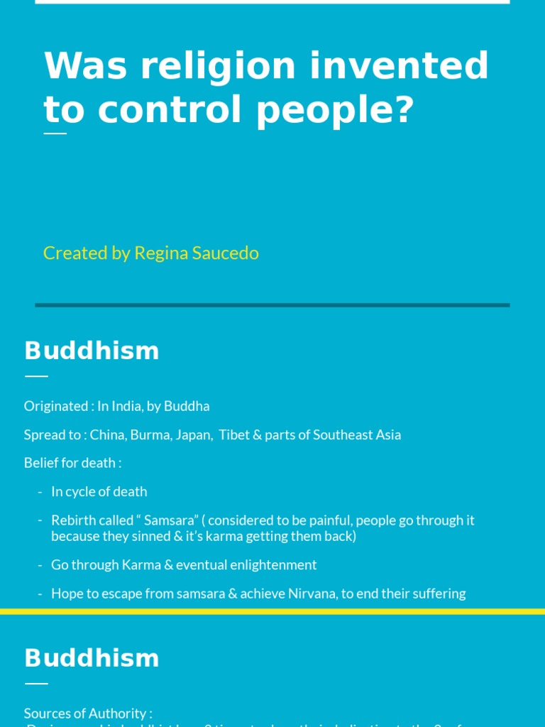 Religion's Role in Social Control | PDF | Heaven | Catholic Church