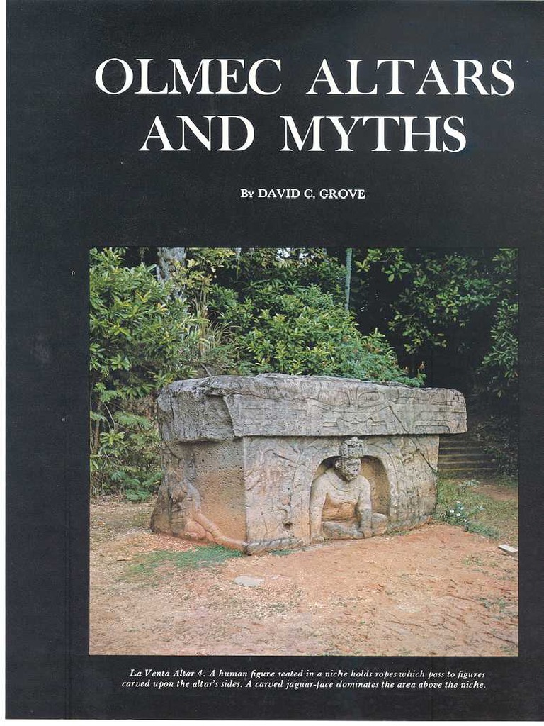 Grove. Olmec Altars and Myths PDF | PDF