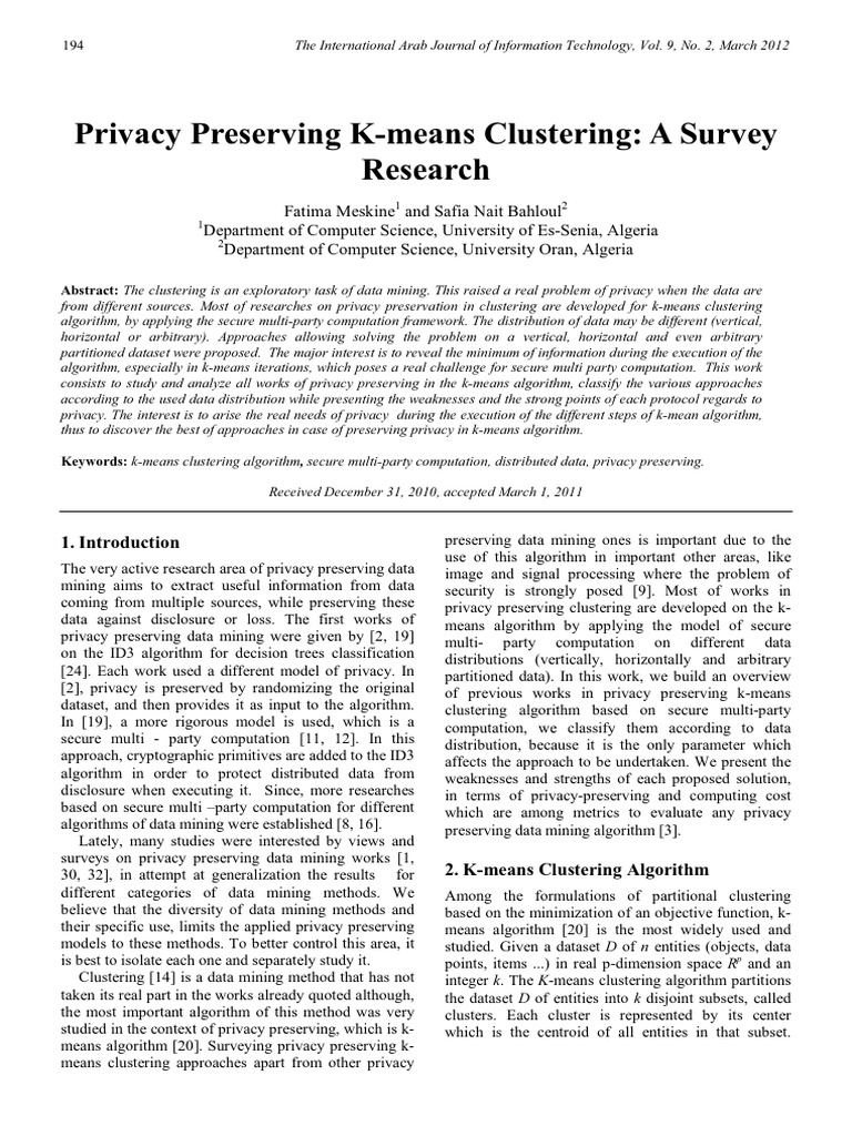 K-Means Clustering | PDF | Cluster Analysis | Applied Mathematics