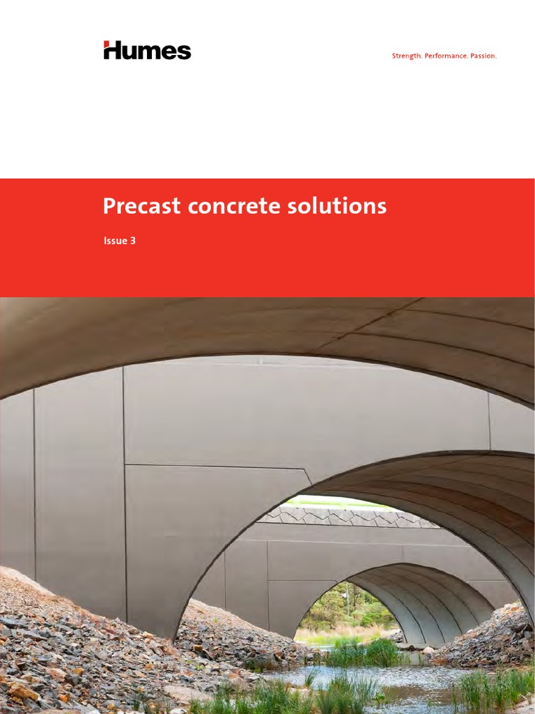 Precast Concrete Solutions Humes | PDF | Precast Concrete | Stormwater