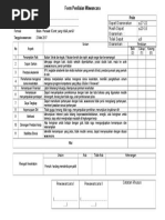 Form Penilaian Hasil Interview Karyawan | PDF