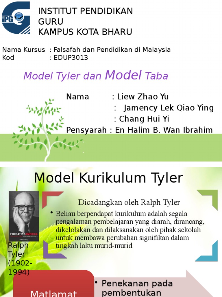 Model Tyler& Taba | PDF