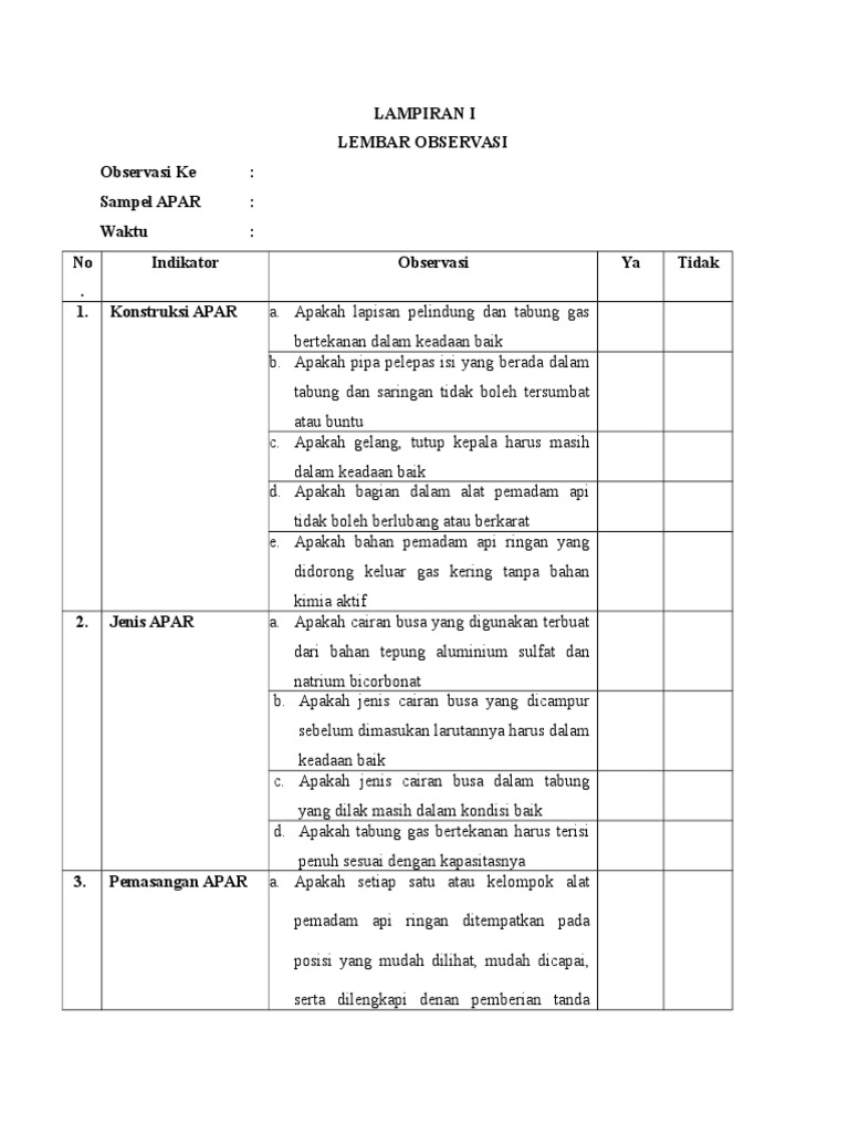 LAMPIRAN 1 Kuesioner | PDF