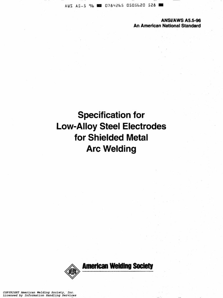 AWS-A5-5.pdf | Welding | Specification (Technical Standard)