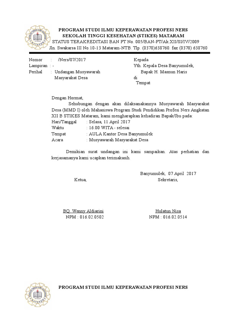 Surat Undangan MMD I.docx