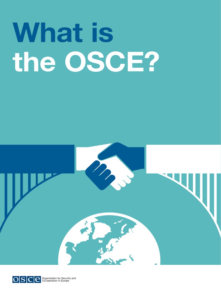 What Is OSCE 2015 | PDF | Organization For Security And Co Operation In ...