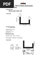 IEEE 485 Battery Sizing Methodology | PDF | Battery Charger | Battery ...