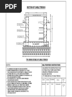 RCC Cable Trench Design Details | PDF | Applied And Interdisciplinary ...