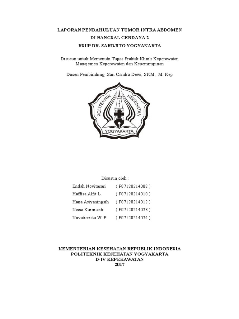 LP Tumor Intra Abdomen | PDF