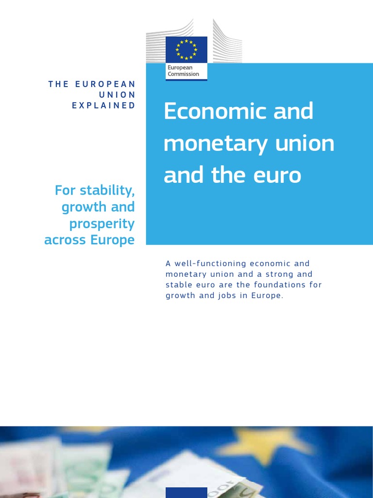 Economic and Monetary Union and The Euro - The EU Explained | PDF ...